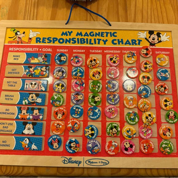 Melissa & Doug | Toys | Melissa Doug Mickey Mouse Chore Chart | Poshmark